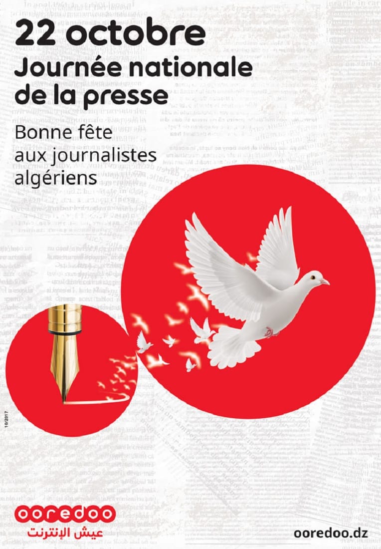 Journée nationale de la presse : Ooredoo présente ses meilleurs vœux à ...