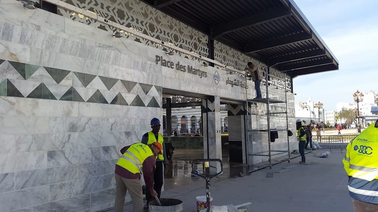 PHOTOS. Découvrez la future station de métro de la Place des Martyrs à ...