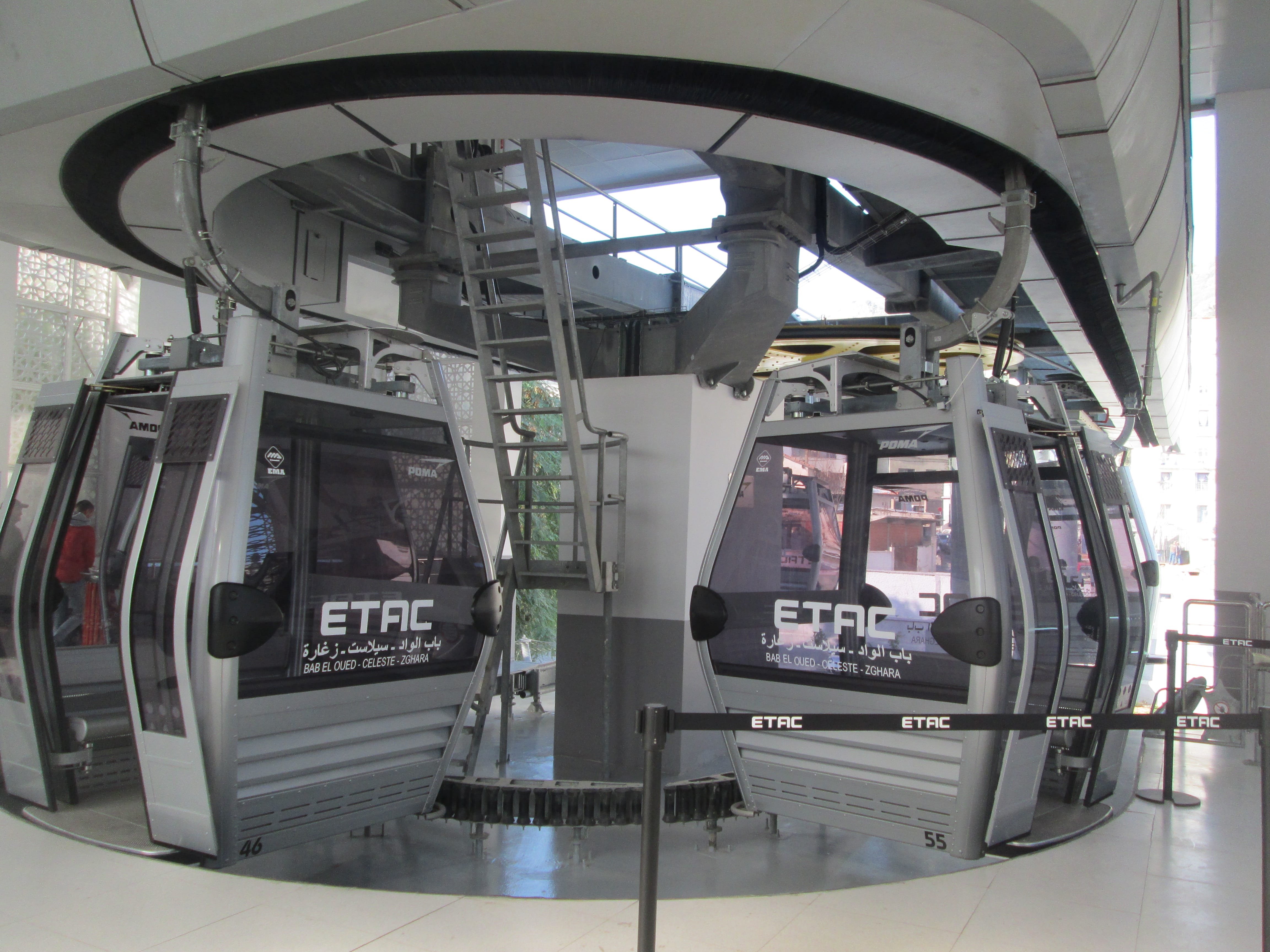 Découvrez le nouveau téléphérique mis en service à Alger - TSA